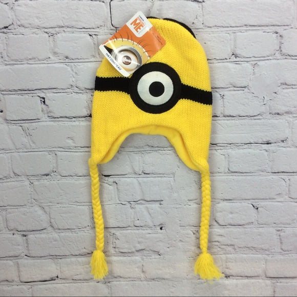 Universal | Other | Despicable Me Oneeyed Minion Peruvian Hat With ...